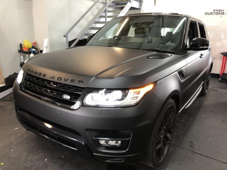 Range Rover Sport Matte Black - FRSH - Car Wrapping, Detailing & Paint ...